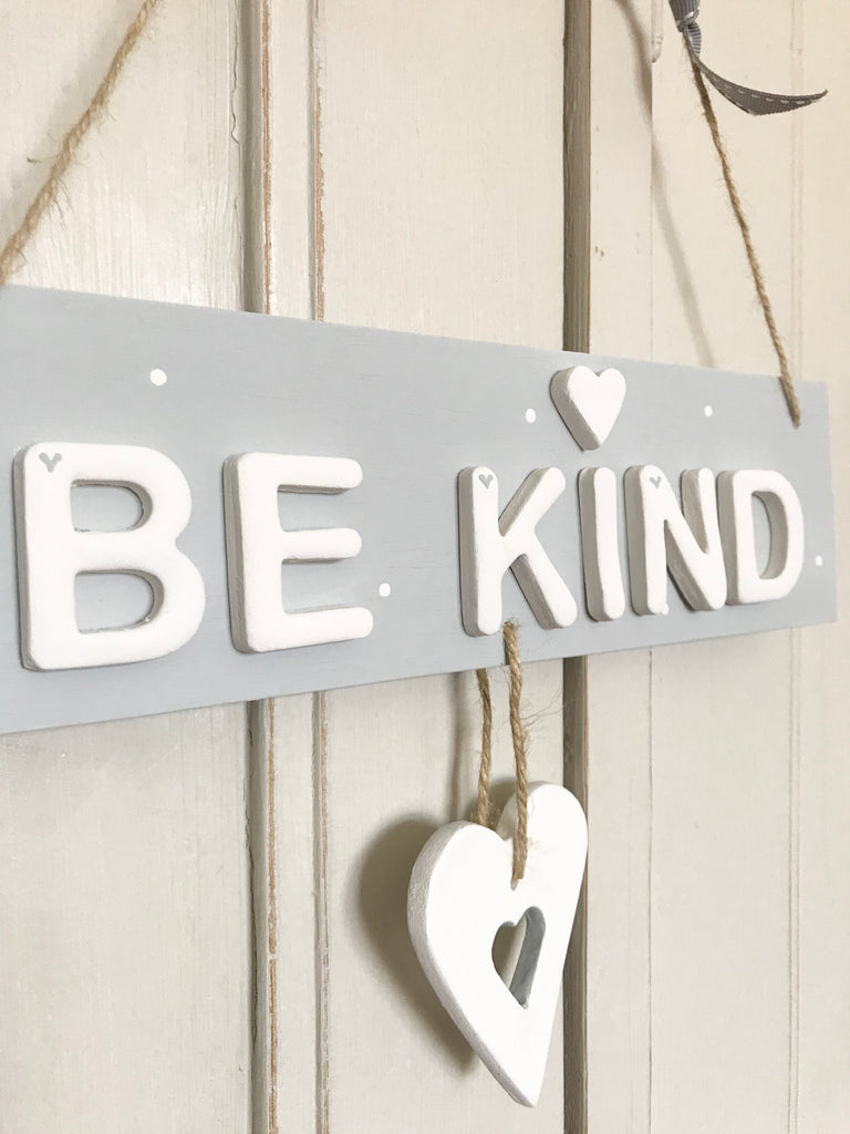 Be Kind Sign Door Plaque – The Little Sign Company