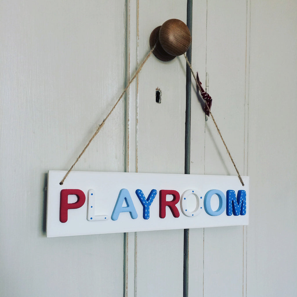 Playroom Sign – The Little Sign Company